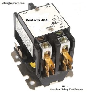 .228 - Relay Contactor - 40A 208~240 Volt Double Pole, Single Throw ...